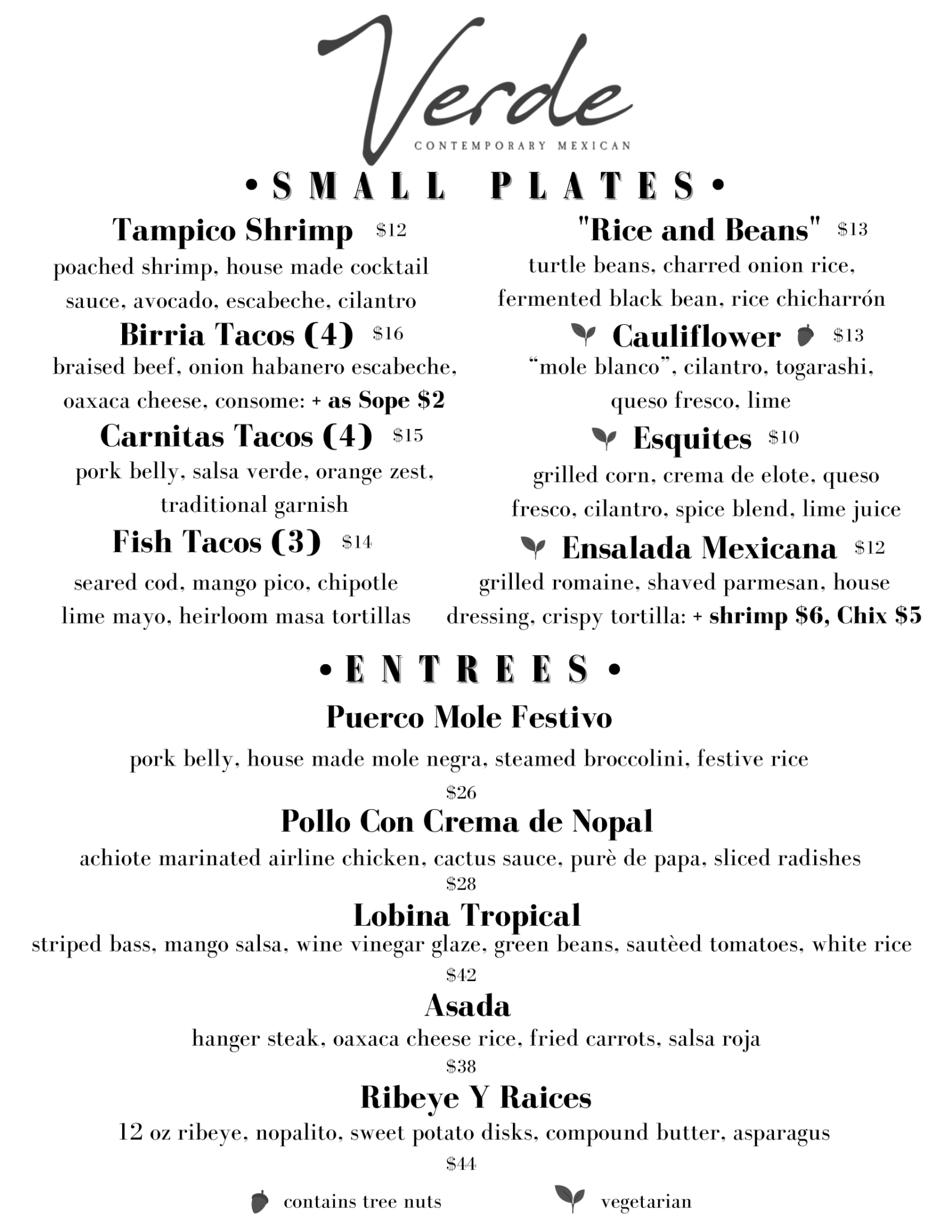 Verde – Flavors of Mexico