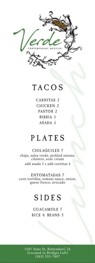 Verde – Flavors of Mexico